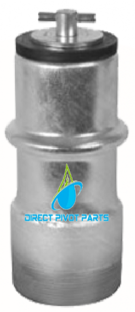 3" RL x 3" MPT Male Threaded Galvanized Steel Valve Stub