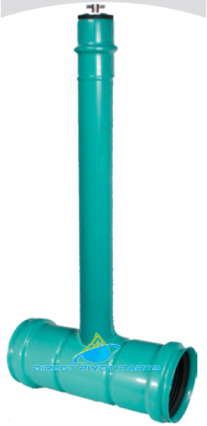 6" x 4" IPS x 36" Underground Compression Fitting TEE Riser