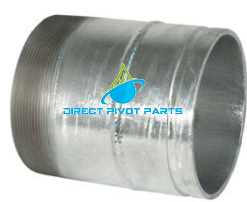 Galvanized Groove Threaded Adapter (Choose Size)