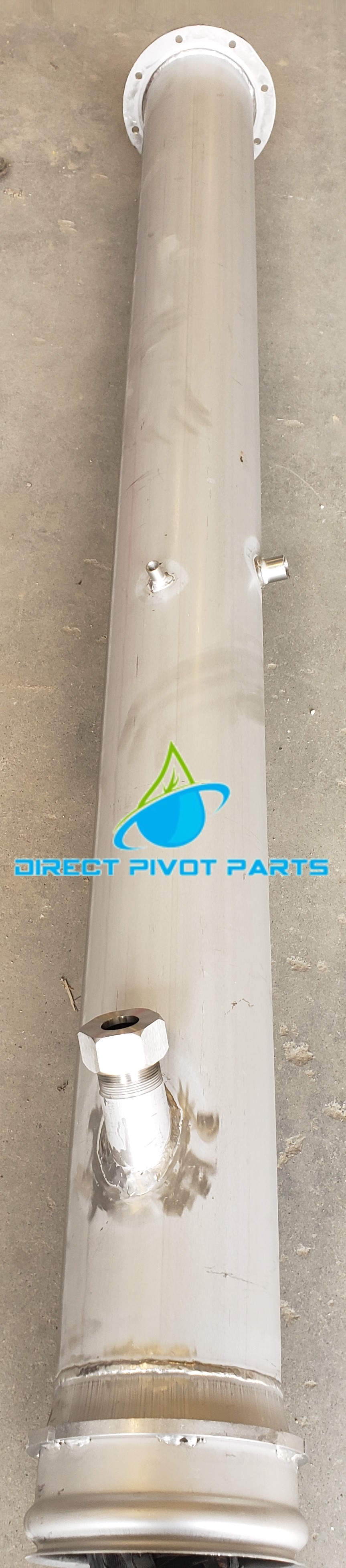 Reinke Style 8" Stainless Steel Riser Pipe 93" Long