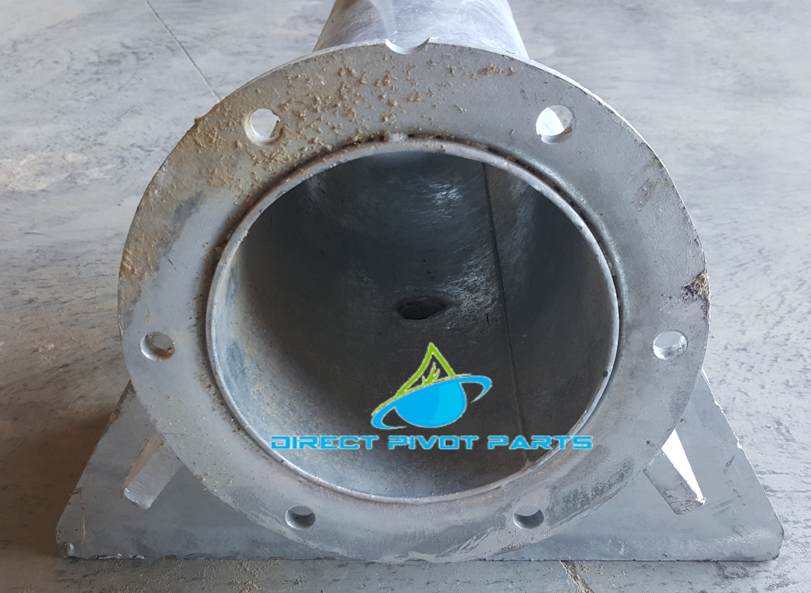 Reinke Style 6-5/8" Galvanized Joint-Receiver