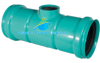 6" IPS x 3" FPT Underground Compression Fitting Service TEE