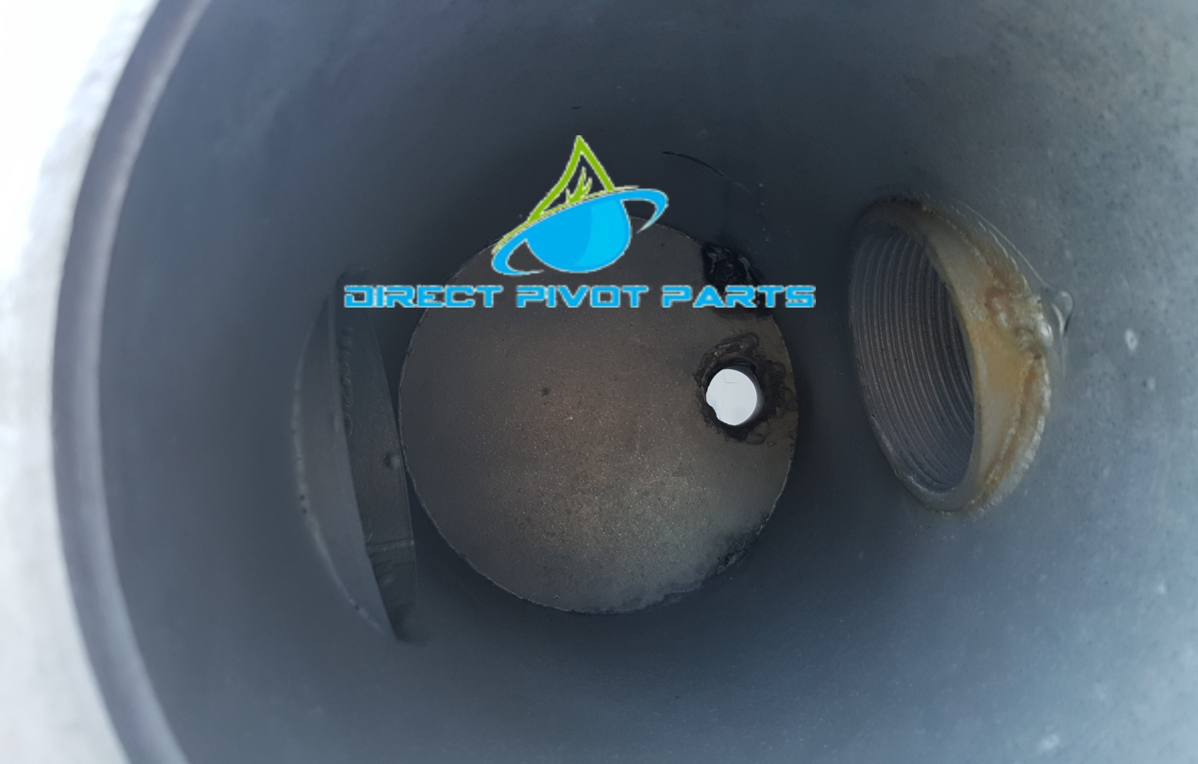 6-5/8" End of Pivot End Gun Mount with Flush